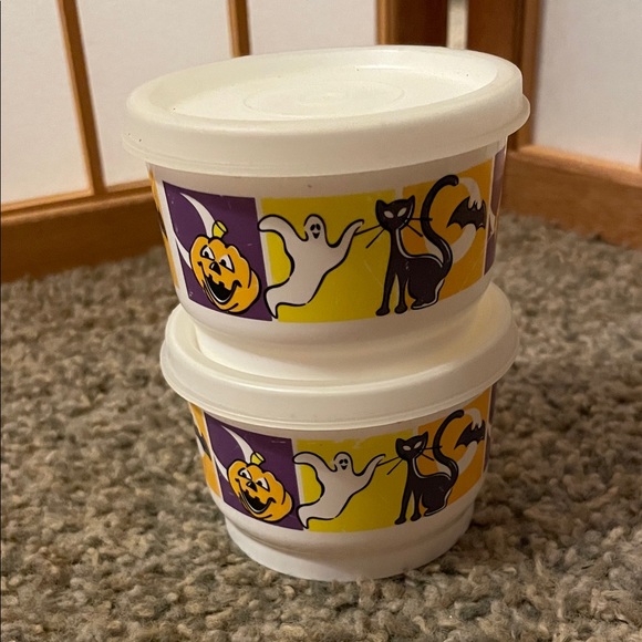 Tupperware | Kitchen | Vintage Tupperware Halloween Themed Storage ...
